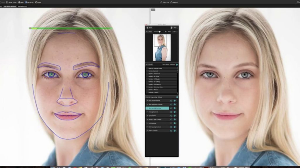 Easy Portrait Editing – Portrait Pro – DSLR Guru