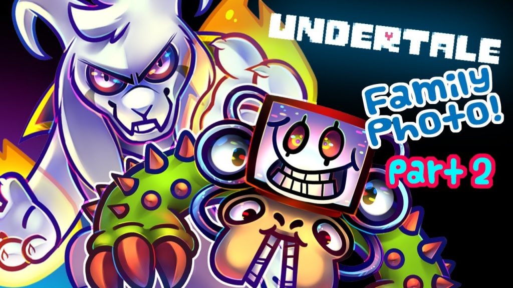 UNDERTALE | FAMILY PHOTO! SPEEDPAINT | PART 2 – DSLR Guru