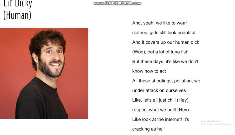 Earth (Lil' Dicky) | Lyrics | With Featured Artists' Names and Pictures ...