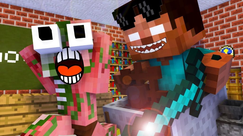 Monster School : Photo 2 – Minecraft Animation – DSLR Guru